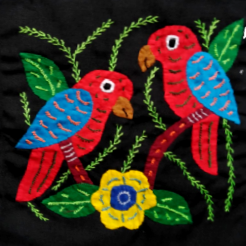 Molas Etiquetado "Molas Individuales" - Artesanos de Panamá
