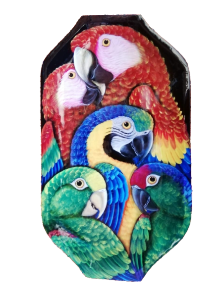 Batea pintadas - Artesanos de Panamá