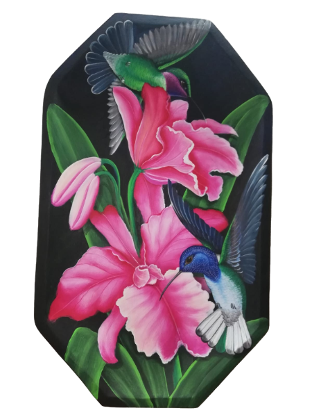 Bateas pintadas - Artesanos de Panamá