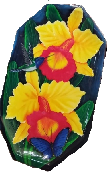 Bateas pintadas - Artesanos de Panamá