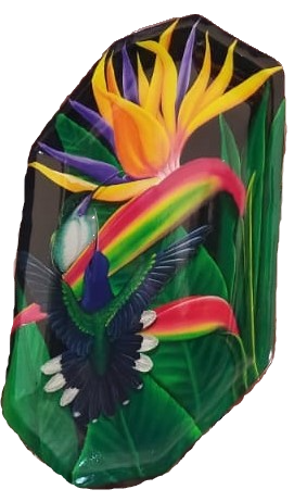 Bateas pintadas - Artesanos de Panamá